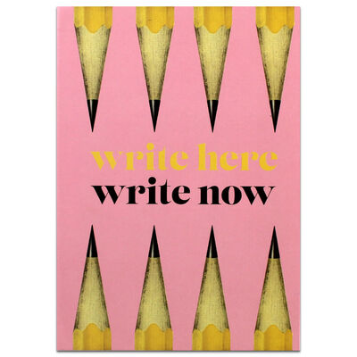 A5 Write Here Write Now Notebook From 0.50 GBP | The Works