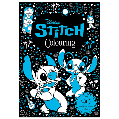 adult coloring book lilo and stitch