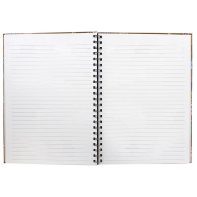 A4 Wiro Colour Elephants Lined Notebook From 0.50 GBP | The Works
