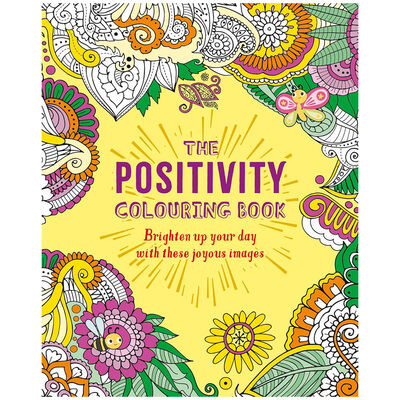 The Positivity Colouring Book By Tansy Willow | The Works