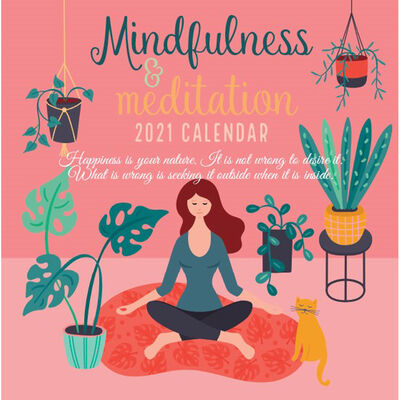 2021 Calendar: Mindfulness and Meditation From 0.50 GBP | The Works