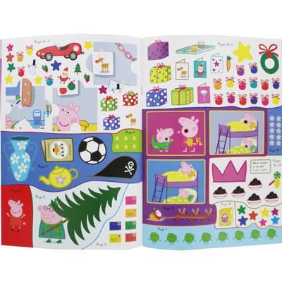 Peppa Pig's Christmas Fun Activity Book By Neville Astley and Mark ...