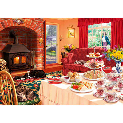 Afternoon Tea 1000 Piece Jigsaw Puzzle From 4.50 GBP | The Works