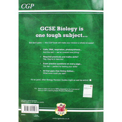 GCSE Biology: The Revision Guide By CGP Books | The Works