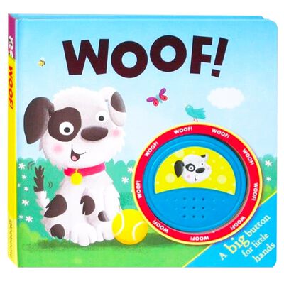 Woof Big Button Sound Book By Igloo Books | The Works