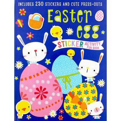 Easter Egg Sticker Activity Book By Make Believe Ideas | The Works
