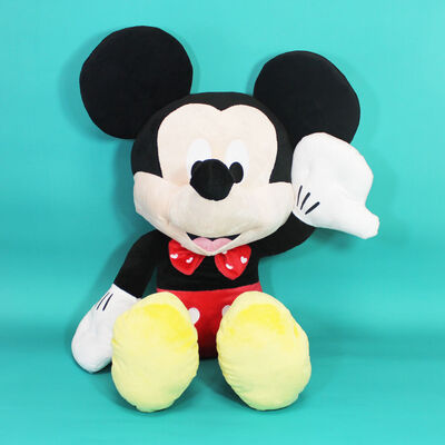 Extra Large Mickey Mouse Plush Soft Toy From 0.10 GBP | The Works