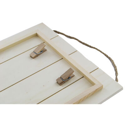 Hanging Wooden Peg Frame From 0.10 GBP | The Works