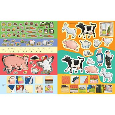 A Squash and a Squeeze: Sticker Activity Book By Julia Donaldson & Axel ...