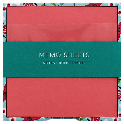 Mini Memo Cube In Bloom From 1.00 GBP | The Works
