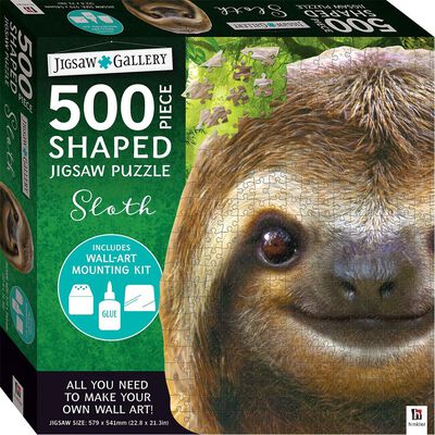 Sloth Shaped 500 Piece Jigsaw Puzzle From 6.00 GBP | The Works