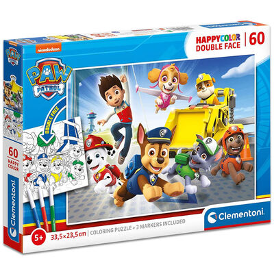 Paw Patrol Double Sided 60 Piece Jigsaw Puzzle From 0.50 GBP | The Works