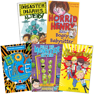 Gross Books for Boys: 5 Book Box Set By Various |The Works