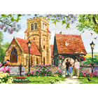 Church in Spring 1000 Piece Jigsaw Puzzle From 7.00 GBP | The Works