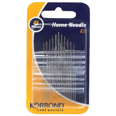 Korbond Home Needle Kit: Pack of 45 From 1.50 GBP | The Works