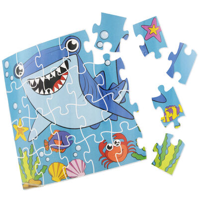 Shark Giant Shaped 24 Piece Foam Jigsaw Puzzle From 5.00 GBP | The Works