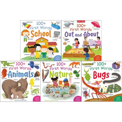 1000+ First Words: 10 Kids Picture Book Bundle By Various | The Works