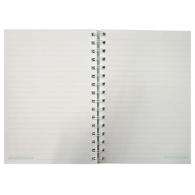 A5 Wiro Spotted Iridescent Lined Notebook From 0.50 GBP | The Works