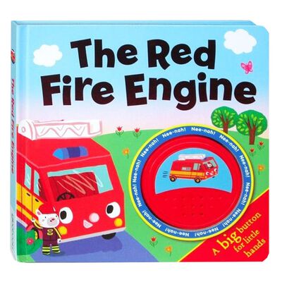 The Red Fire Engine Big Button Sound Book By Igloo Books | The Works