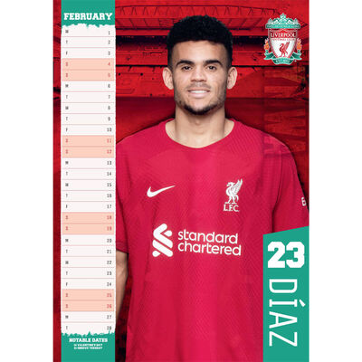 A3 Official Liverpool FC 2023 Calendar From 0.50 GBP | The Works