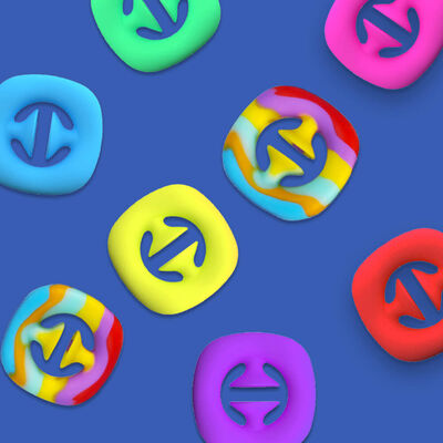 Rainbow Push Snapper From 0.25 GBP | The Works