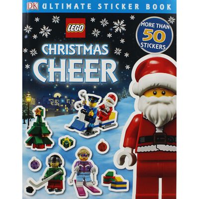 LEGO Christmas Cheer Sticker Book By Eleanor Rose |The Works