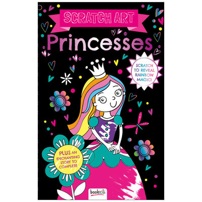 Princesses: Scratch Art By Bookoli Limited | The Works