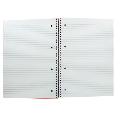 NU A4 Era Bright Red Wiro Lined Notebook From 0.50 GBP | The Works