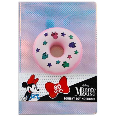 A5 Minnie Mouse Squishy Donut Toy Notebook From 1.00 GBP | The Works