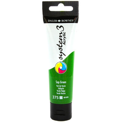 Daler Rowney System 3 59ml Acrylic Paint - Sap Green From 2.50 GBP ...