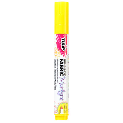 Tulip Yellow Fabric Marker From 0.50 GBP | The Works