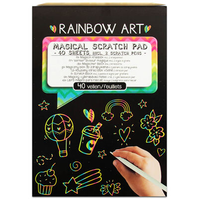 Magical Art Scratch Pad: Assorted From 0.50 GBP | The Works