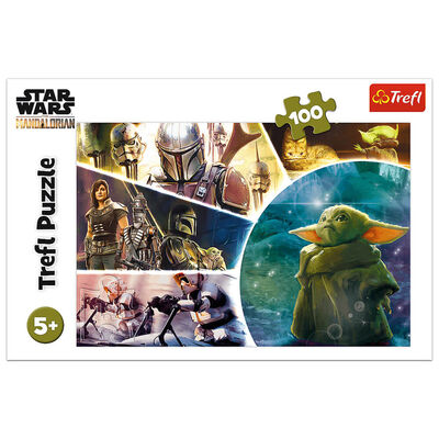 The Mandalorian Baby Yoda Star Wars 100 Piece Jigsaw Puzzle From 1.00 ...