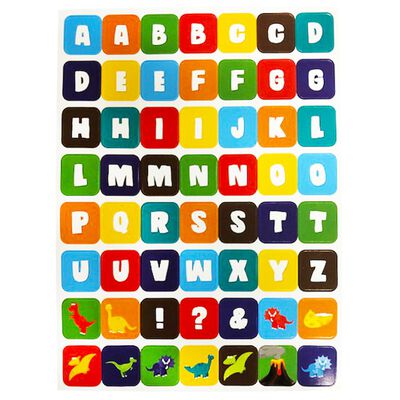 Assorted Alphabet Stickers From 0.25 GBP | The Works