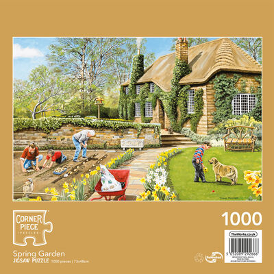 Spring Garden 1000 Piece Jigsaw Puzzle From 0.50 GBP | The Works