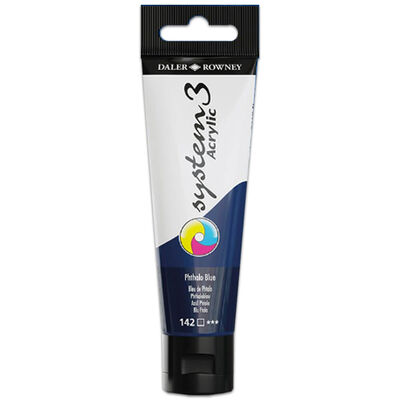 Daler Rowney System 3 59ml Acrylic Paint: Phthalo Blue From 3.50 GBP ...