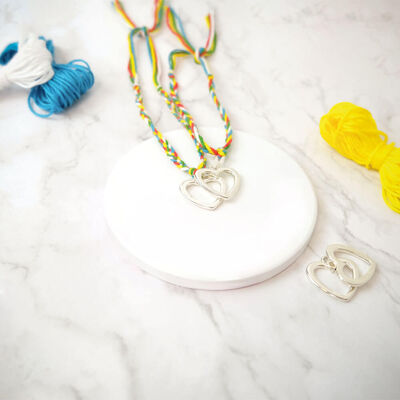 Prima Make Your Own Matching Heart Bracelets From 3.00 GBP | The Works