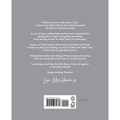 Mrs Hinch: The Little Book of Lists By Mrs Hinch | The Works