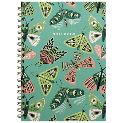 B5 Butterflies Notebook From 3.00 GBP | The Works
