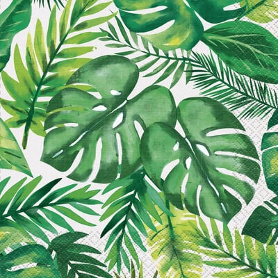 Tropical Palm Paper Napkins - 16 Pack From 1.00 GBP | The Works