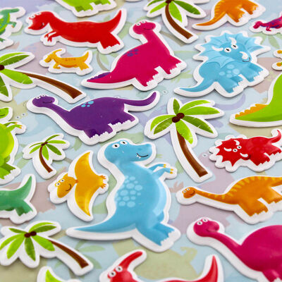 3D Puffy Stickers: Assorted From 0.50 GBP | The Works