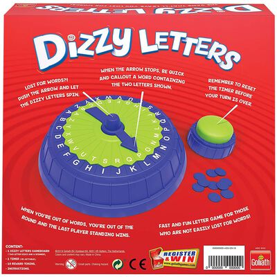 Dizzy Letters Disc Game From 0.50 GBP | The Works