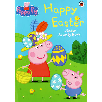 Peppa Pig Happy Easter Sticker Activity Book By Ladybird Books |The Works