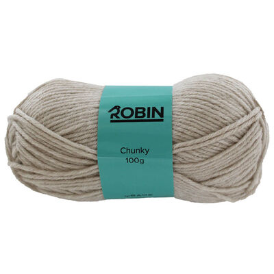 Robin Chunky: Oatmeal Yarn 100g From 2.00 GBP | The Works