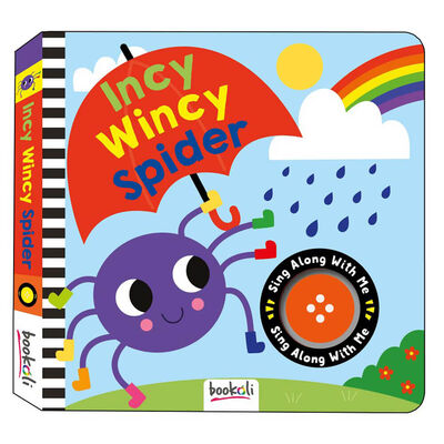 Incy Wincy Spider Sound Book By Bookoli Limited | The Works