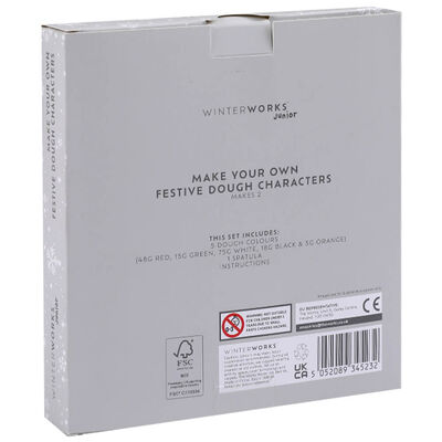 Make Your Own Festive Dough Characters Kit From 0.50 GBP | The Works