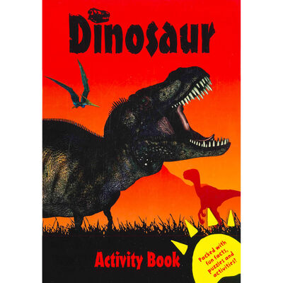 Dinosaur Activity Book: Red By Alligator Books | The Works
