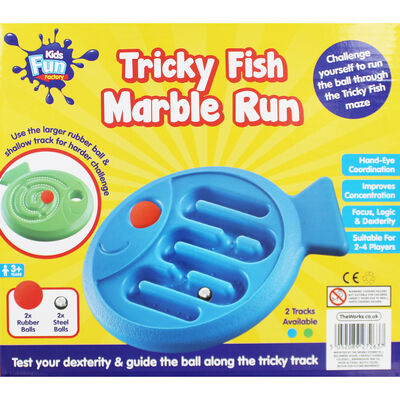 Tricky Fish Marble Run Game From 0.25 GBP | The Works
