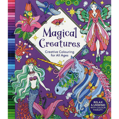 Magical Creatures Colouring Book By Alligator Books | The Works