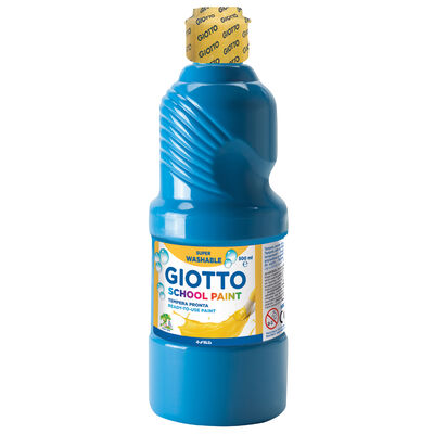 Giotto Blue School Paint 500ml From 3.00 GBP | The Works